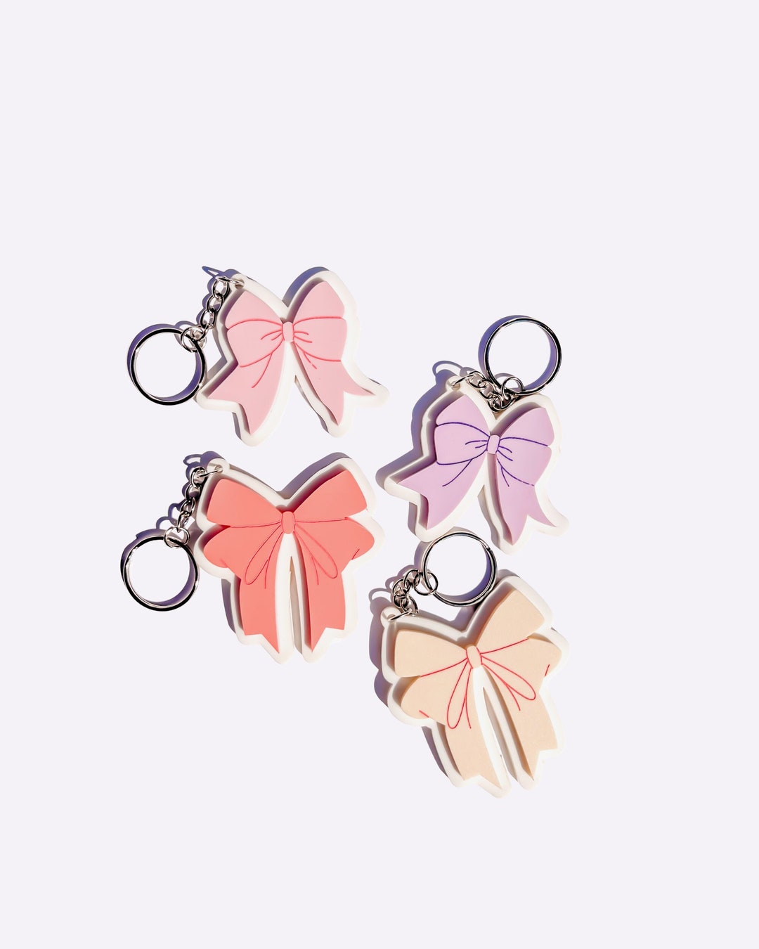 Coquette Bow Keychain | Bow Keychain | Valentine's Day Gift | for Her ...