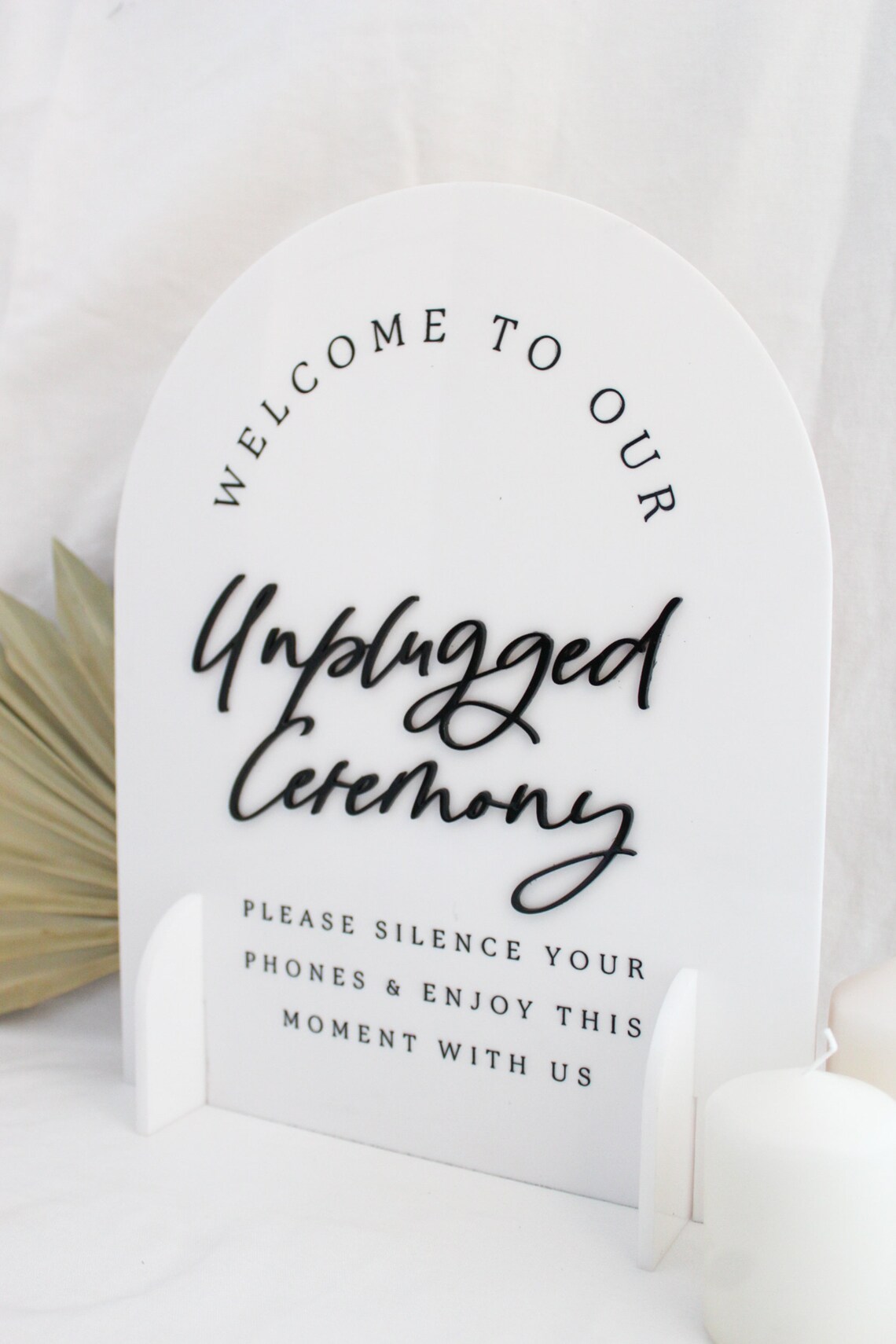 Unplugged Ceremony Sign Wedding Sign custom Sign - Etsy