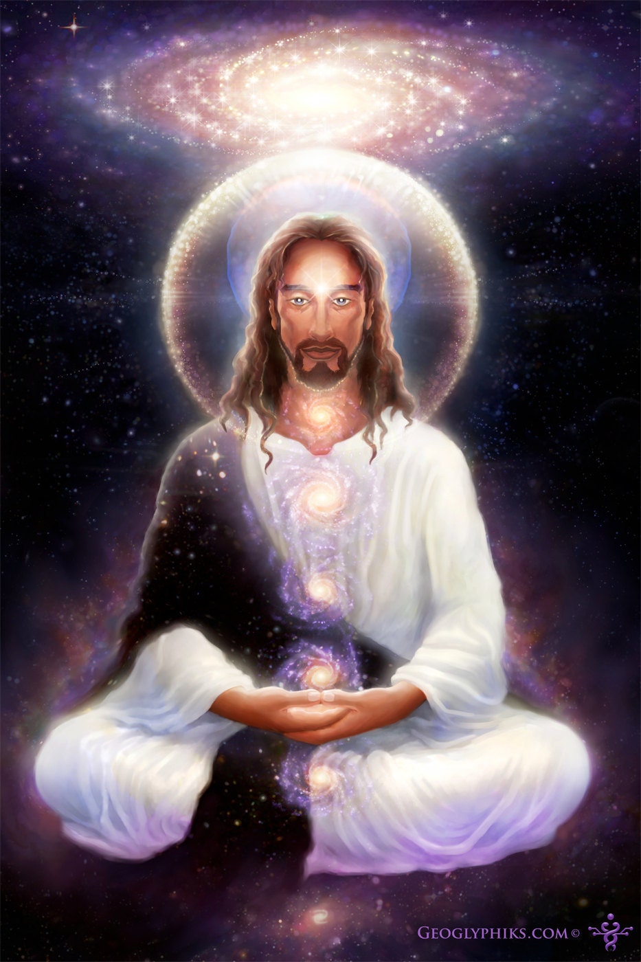 Cosmic Christ Painting of Jesus Christ, Church, Pastor, Christian Deity ...