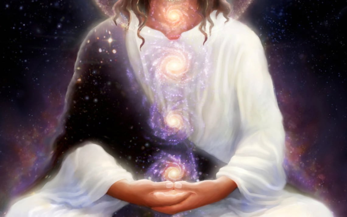 Cosmic Christ Painting of Jesus Christ, Church, Pastor, Christian Deity ...