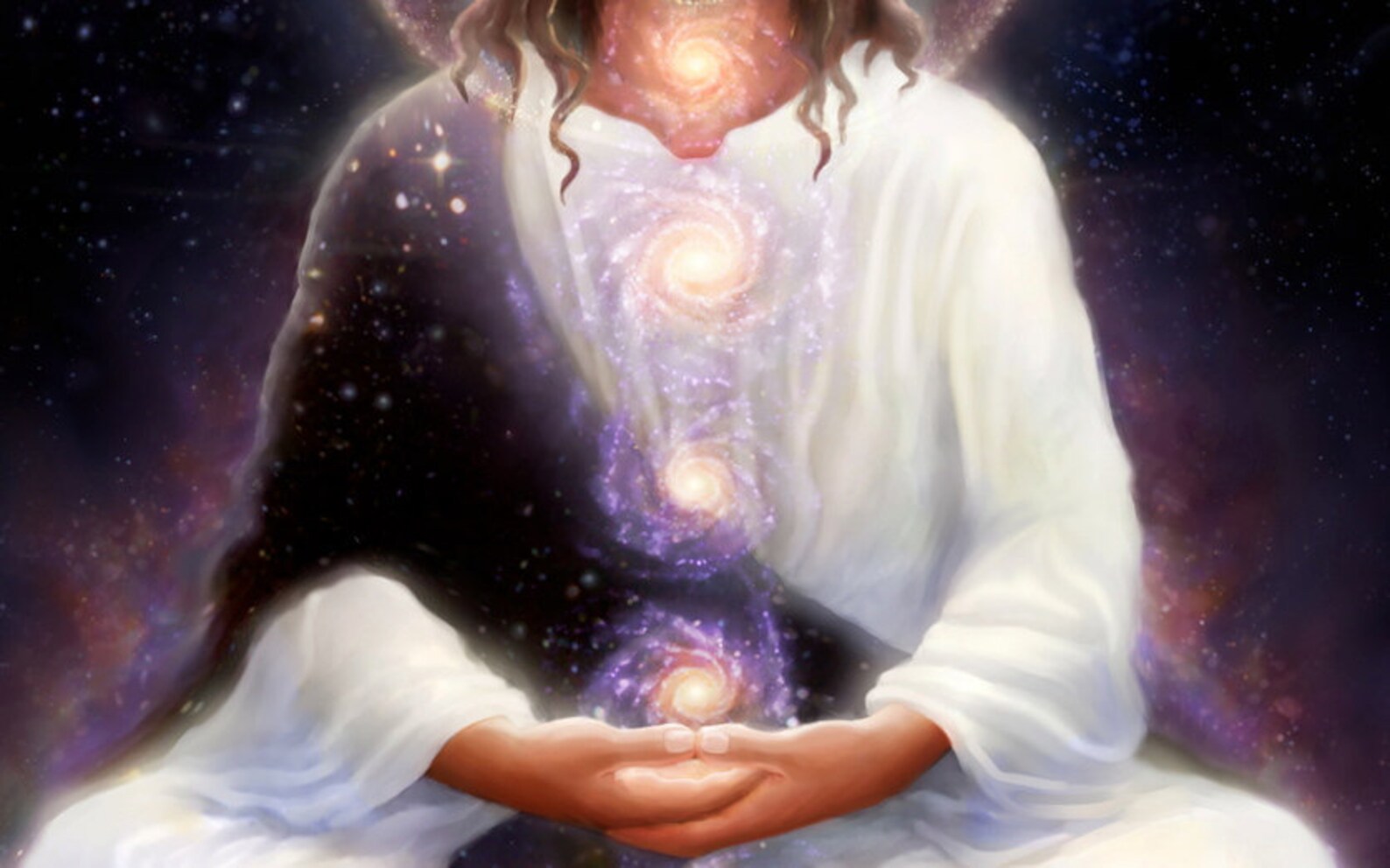 Cosmic Christ Painting of Jesus Christ, Church, Pastor, Christian Deity ...