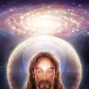 Cosmic Christ Painting of Jesus Christ, Church, Pastor, Christian Deity ...