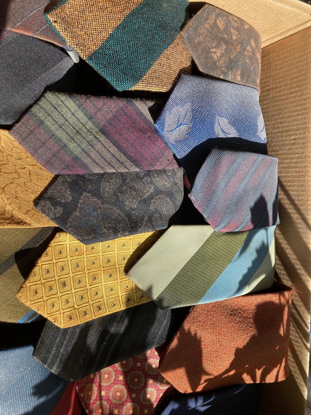 Vintage Lot of 60s 90s Ties for Men. Skinny Ties, Necktie - Etsy