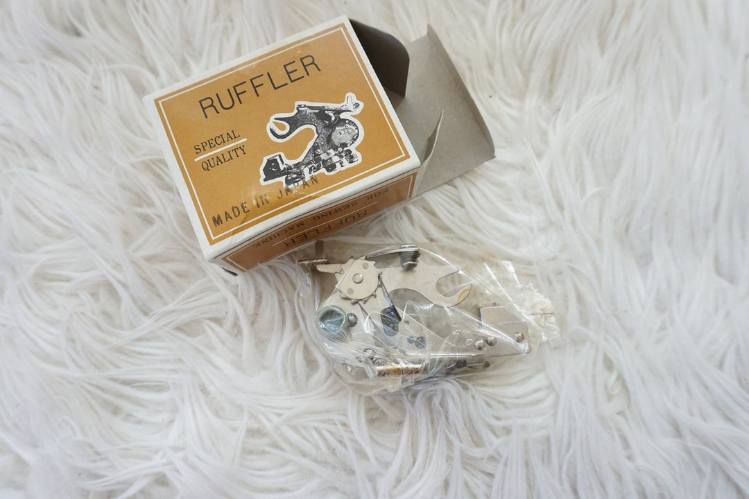 Vintage Sewing Machine Ruffler Ruffle Attachment - New in Box! MADE IN ...