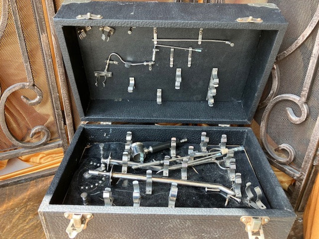 Rare and Unusual Medical Antique Quack Device, BETZ Stainless Steel Set ...