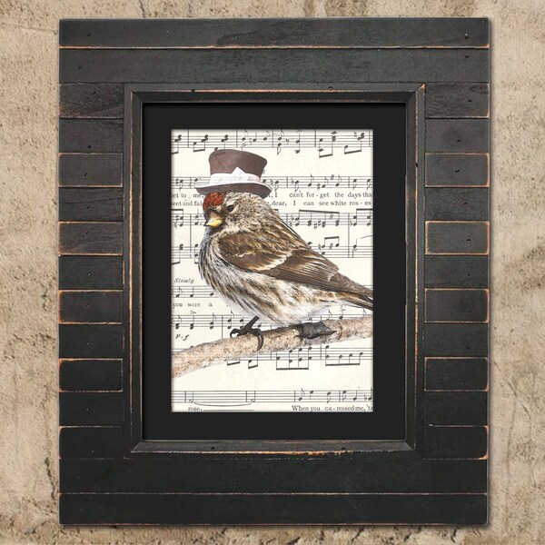 Bird With Top Hat - Etsy