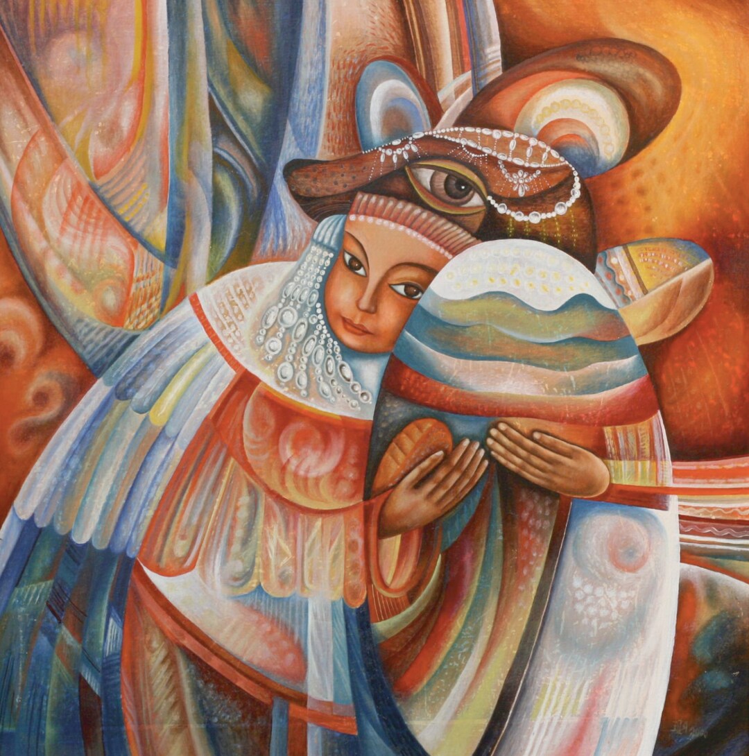 The Born of a Legend - Art Painting Wall Decor Home Decor Wall Hanging ...