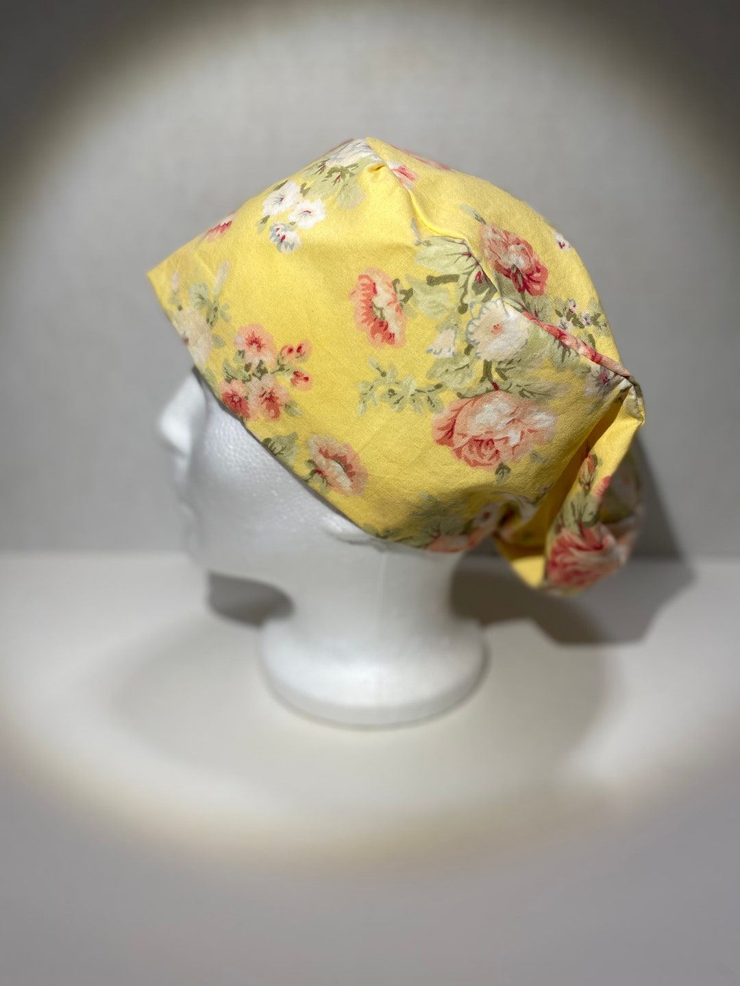 Pixie Style Scrub Cap With Satin Lining - Etsy