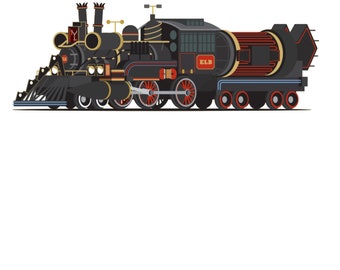 Back to the Future Train Time Machine SVG PDF DXF Pdf Png Download Etsy