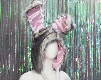 Bunny hood | Etsy