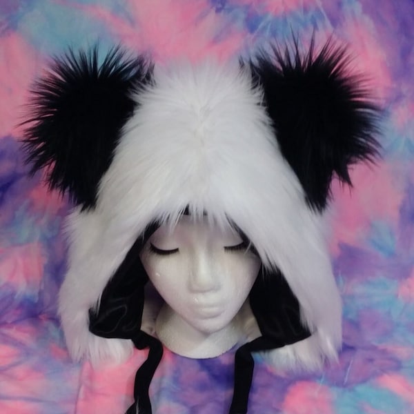 Panda Hat - Etsy