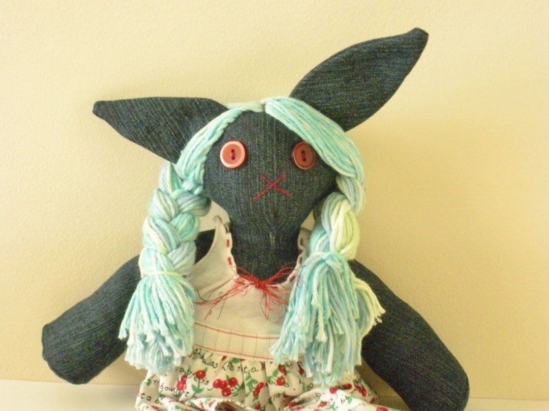 Bunny Doll - Handmade Doll - Eco-friendly Doll - Etsy