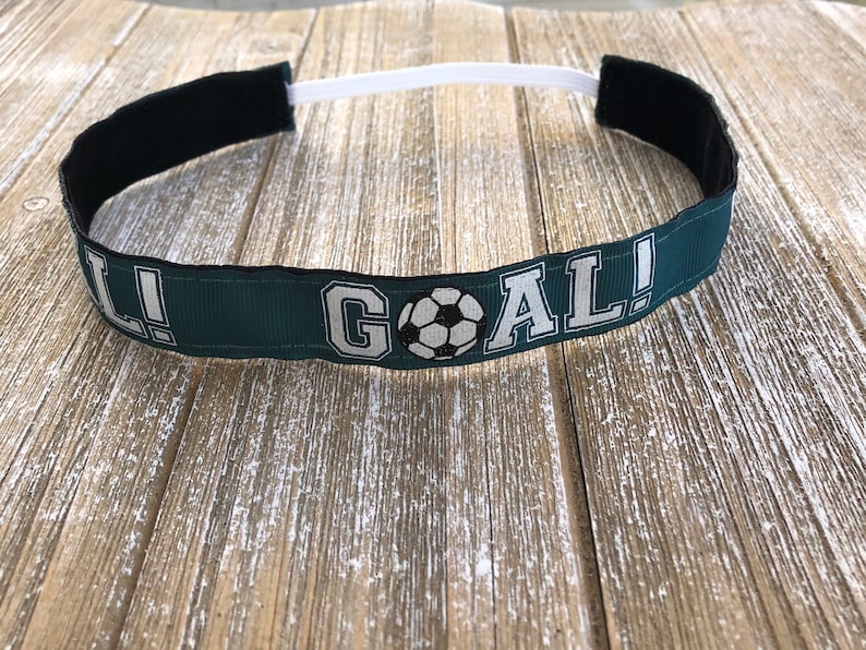 Goal Soccer Headband Sports Headband Headband for Girls | Etsy
