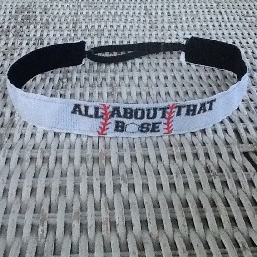 White Softball Headband, Girls Sports Headband, Headbands for Women ...