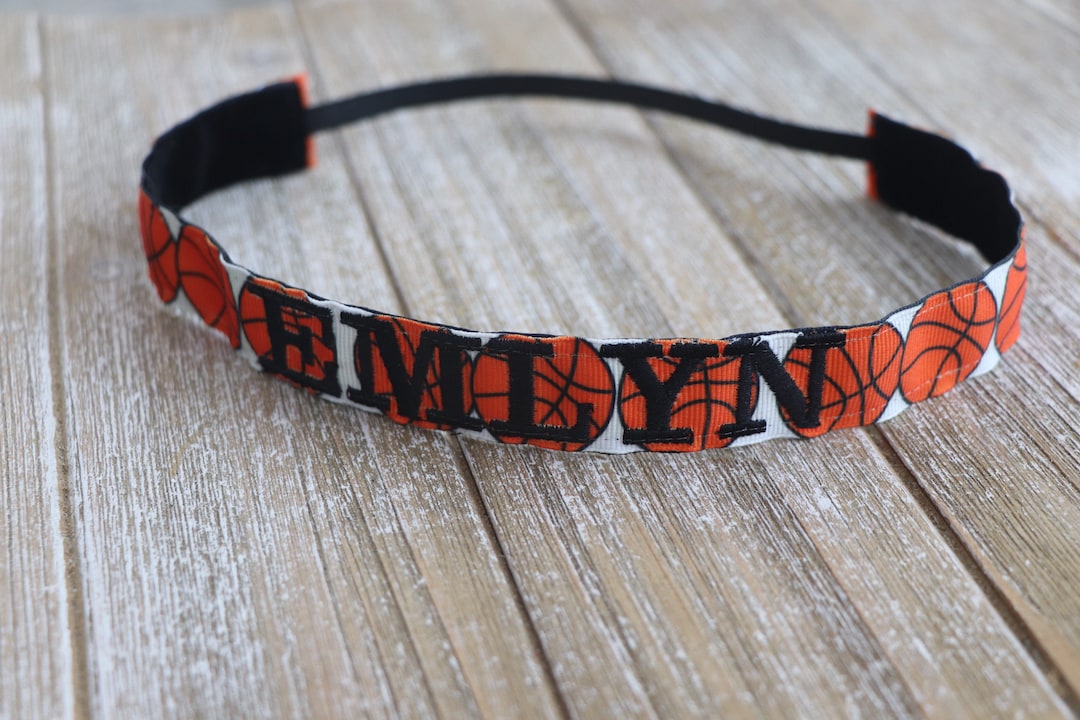 Personalized Basketball Headbands, Embroidery Headband, Custom Hair ...