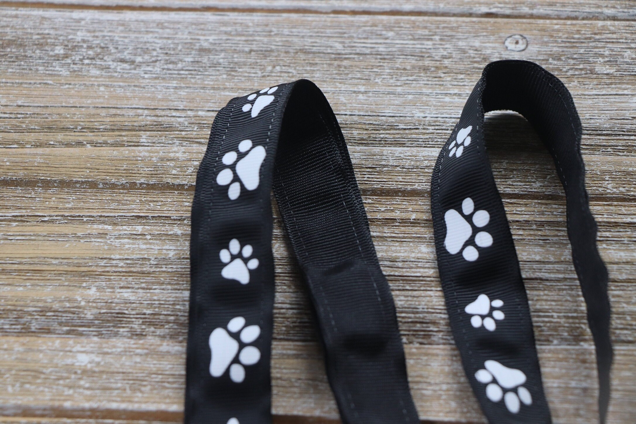 Black Paw Print Lanyard Custom Lanyard Lanyard for | Etsy