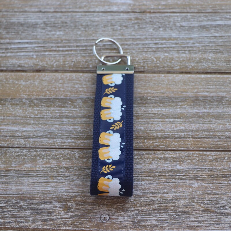 Preppy Keychain - Etsy