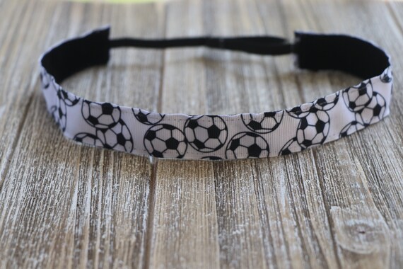 Soccer Ball Headband Headband for Girls Sports Headband | Etsy