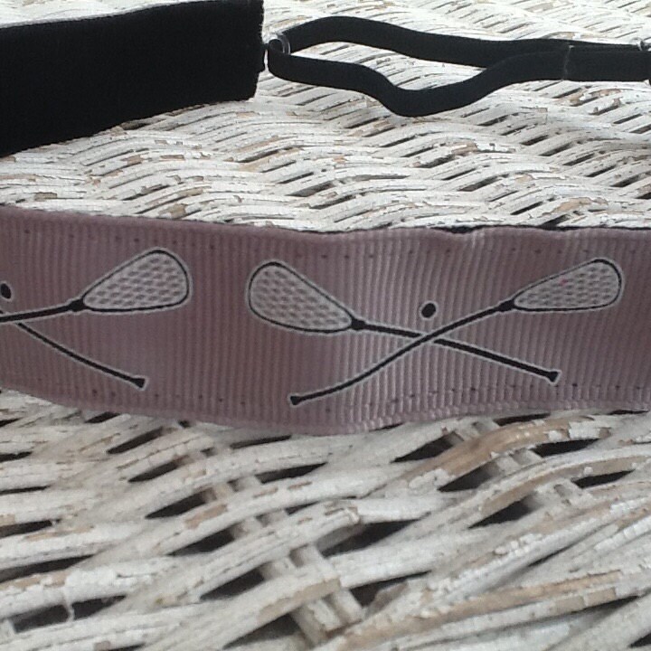 Gray Lacrosse Headband Girls Sports Headbands Headband for - Etsy