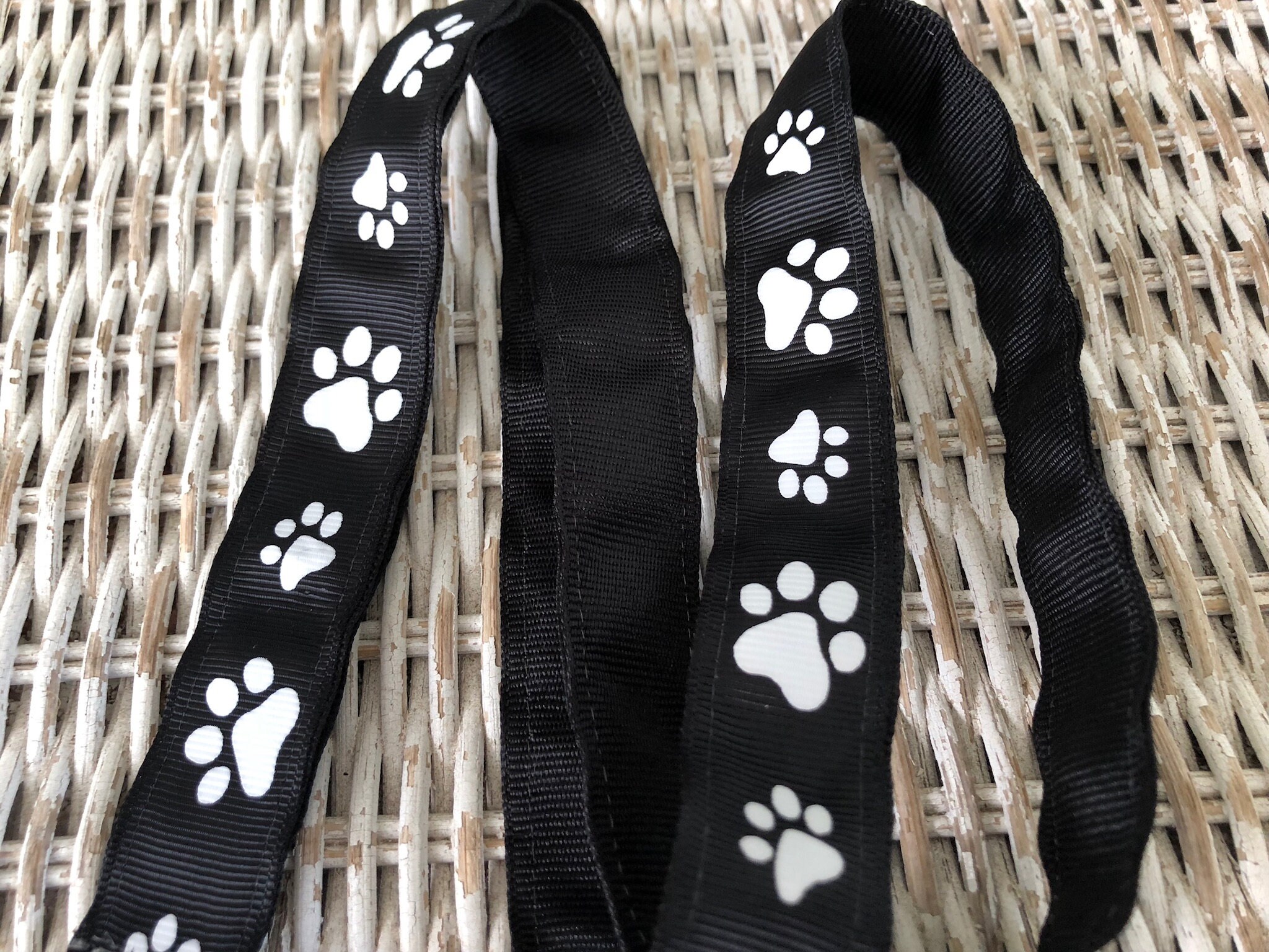 Black Paw Print Lanyard Custom Lanyard Lanyard for | Etsy