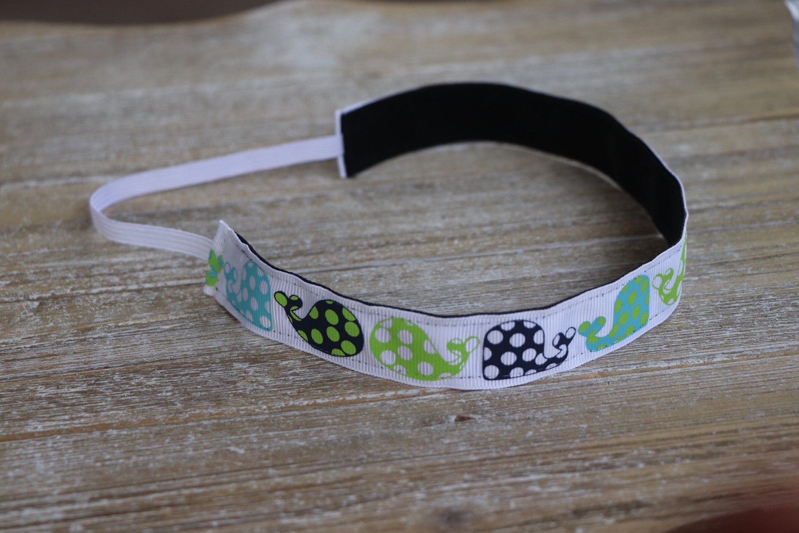 Blue Green Whale Headband Headbands for Women No Slip - Etsy