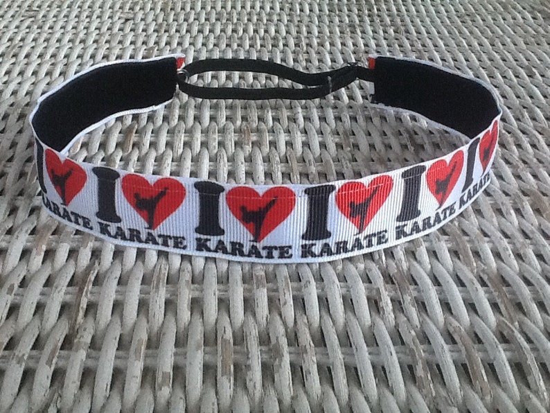 White Karate Headband Sports Headbands Headbands for Girls - Etsy