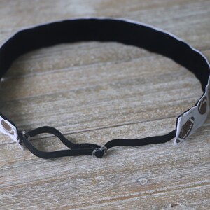 White Football Headband - Non Slip Headband, Headbands for Girls ...
