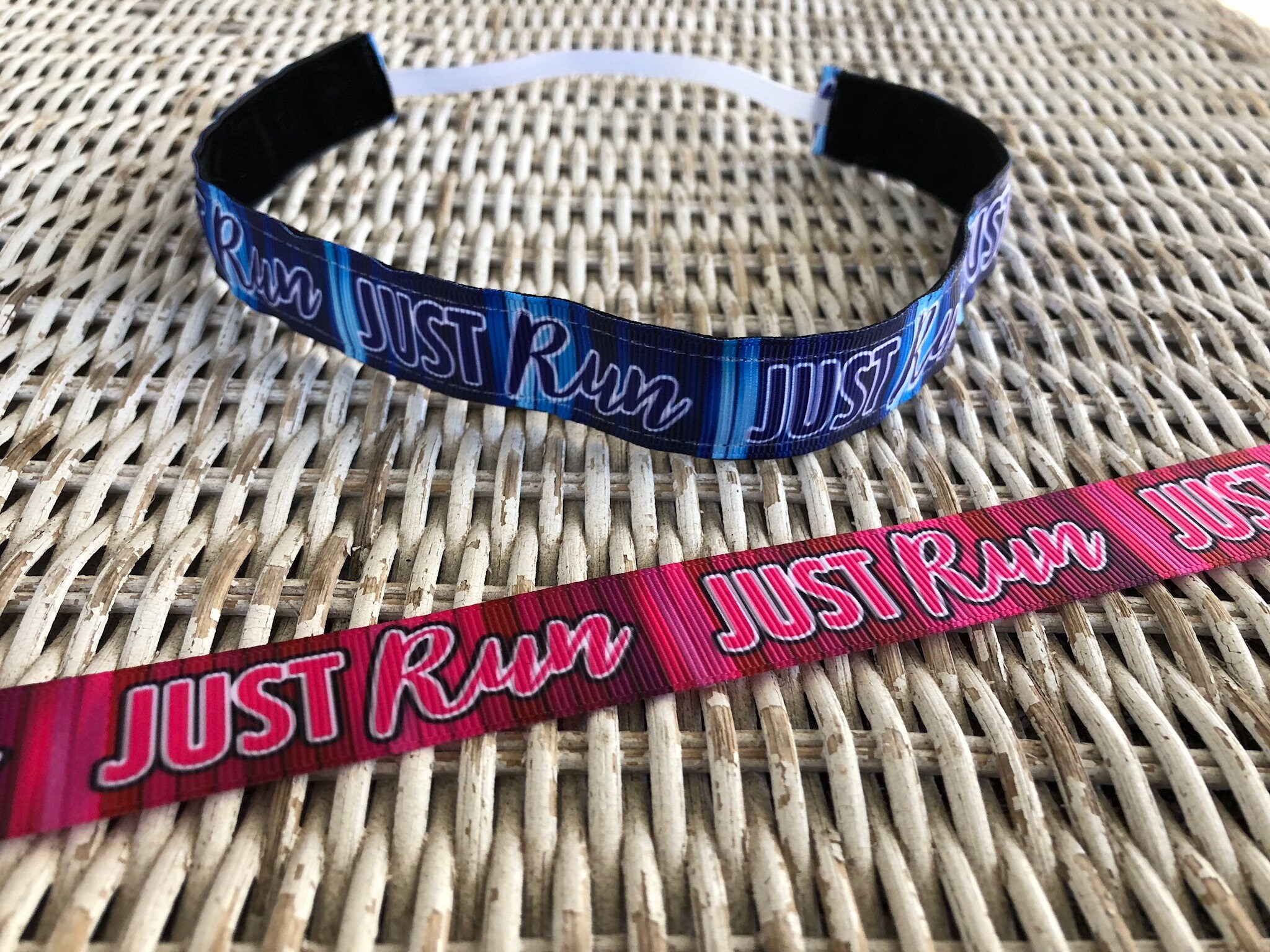 Just Run Headband Sports Headband Running Headband | Etsy