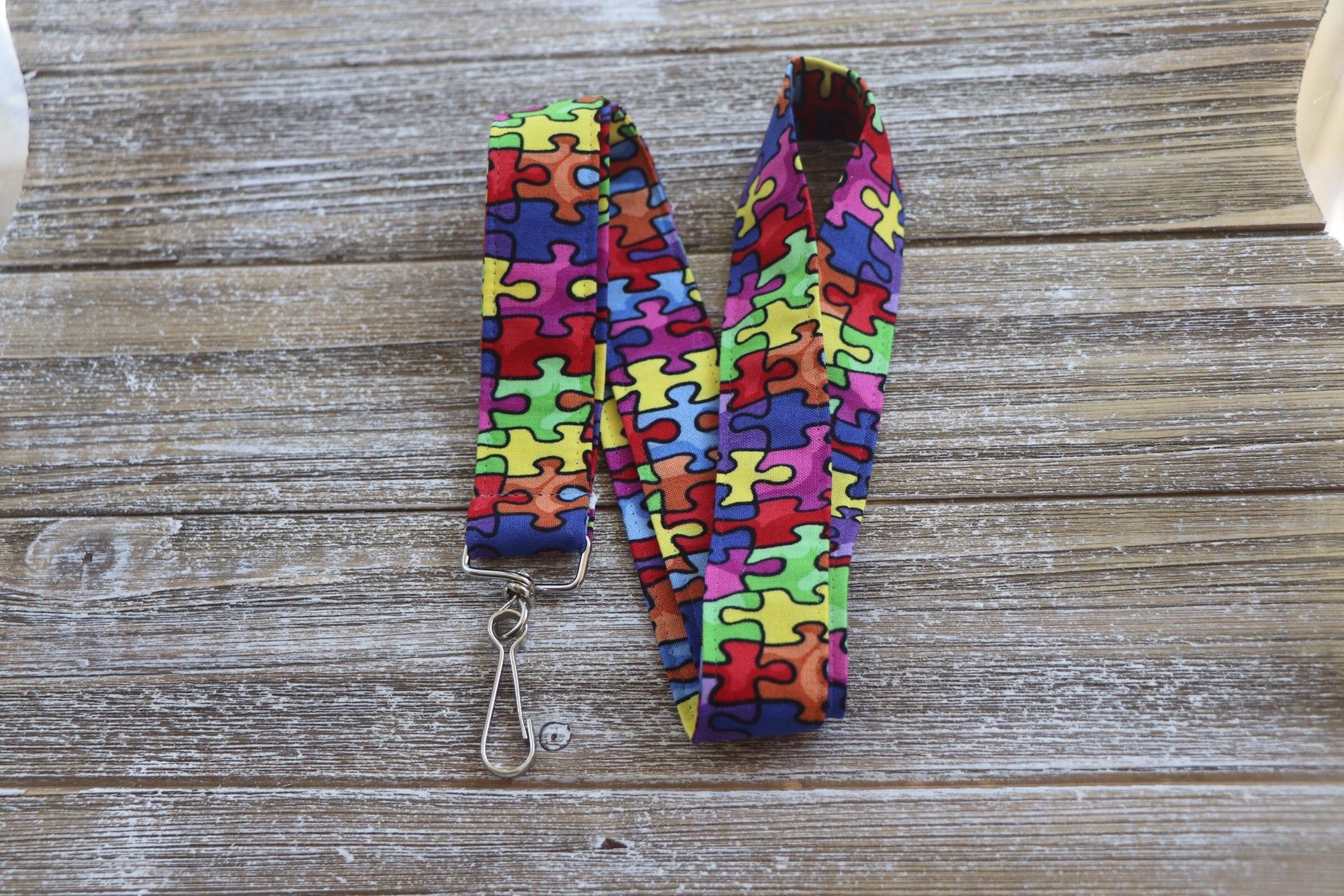 Autism Awareness Lanyard Teachers Lanyard Custom Lanyard - Etsy UK