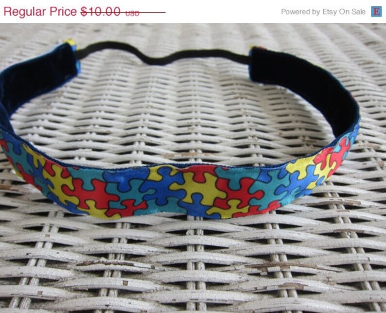 Autism Awareness Headband Headband for Women Headband for | Etsy