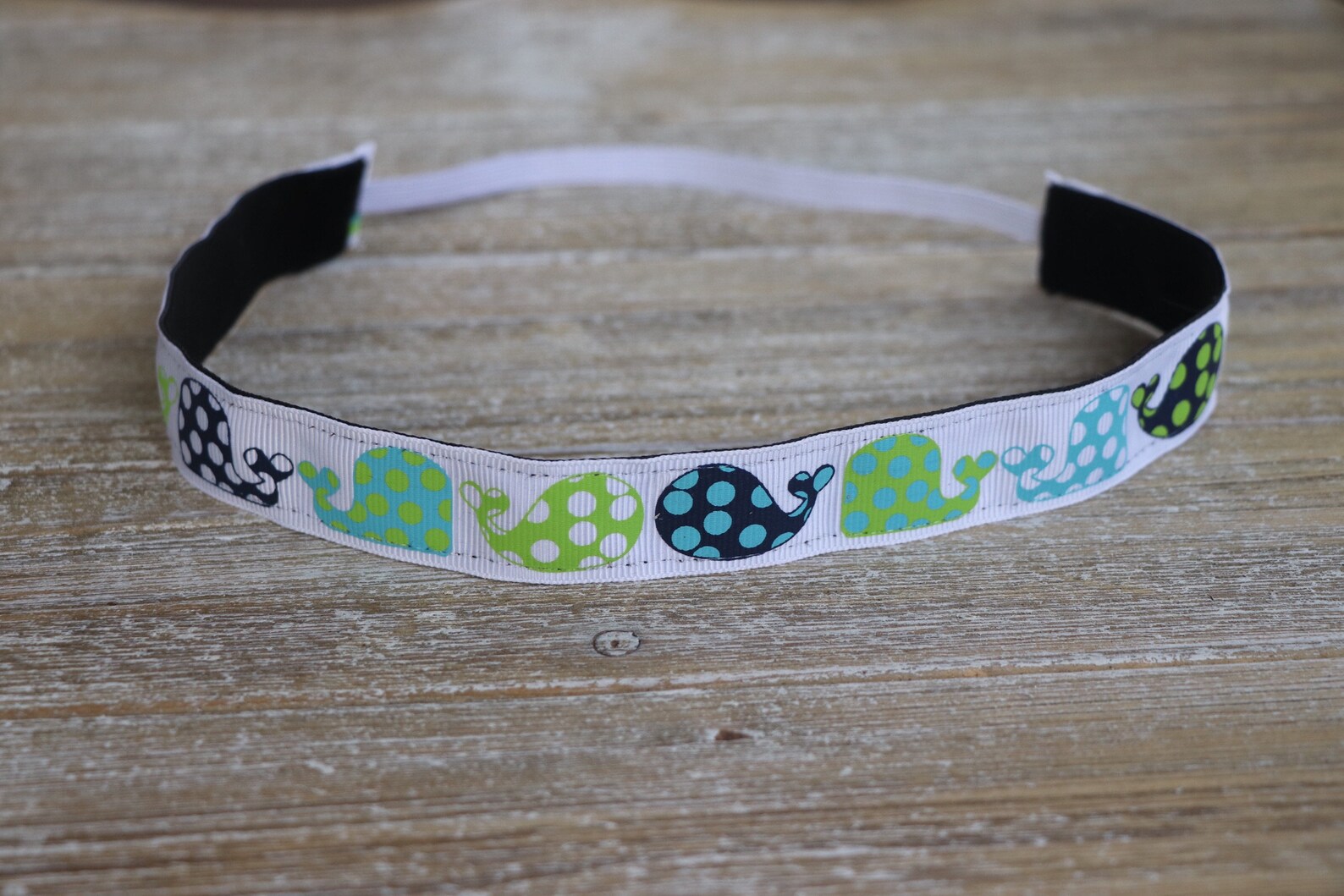 Blue Green Whale Headband Headbands for Women No Slip - Etsy
