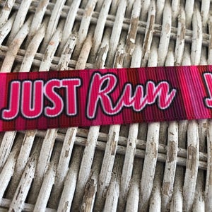 Just Run Headband, Sports Headband, Running Headband, Adjustable ...