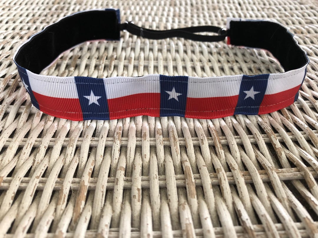 Texas Flag Headband, Headband for Women, Headband for Girls, No Slip ...
