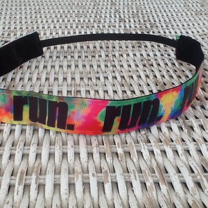 Color Explosion RUN Headband, Women's Running Headband, Sports Headband ...