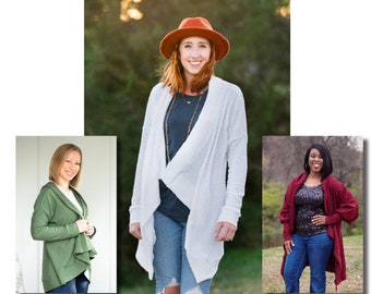 Adult Fae Cardigan & Duster PDF Sewing Pattern | Etsy