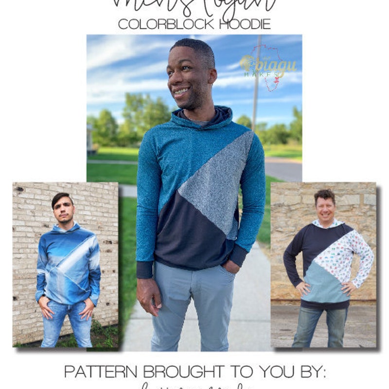 Mens Hoodie Sewing Pattern - Etsy