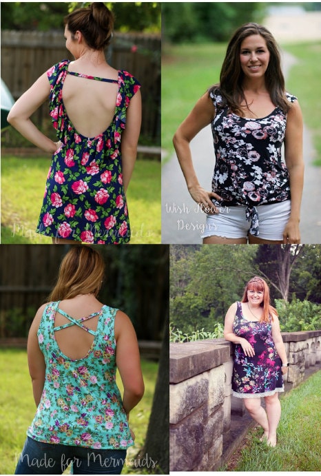 Mama Ella Knit Top & Dress PDF Sewing Pattern Sizes - Etsy