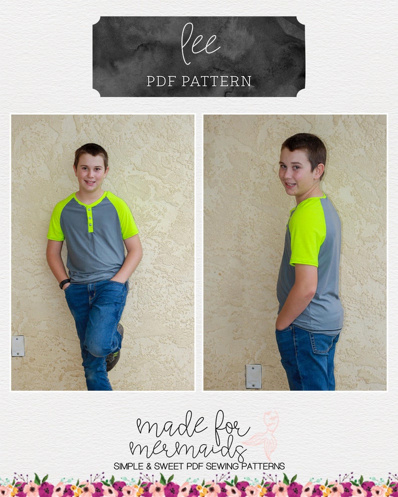 Lee PDF Sewing Pattern Sizes 1/2-14 | Etsy