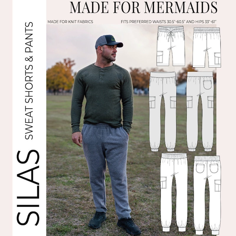 Sweatpants No Cuff - Etsy