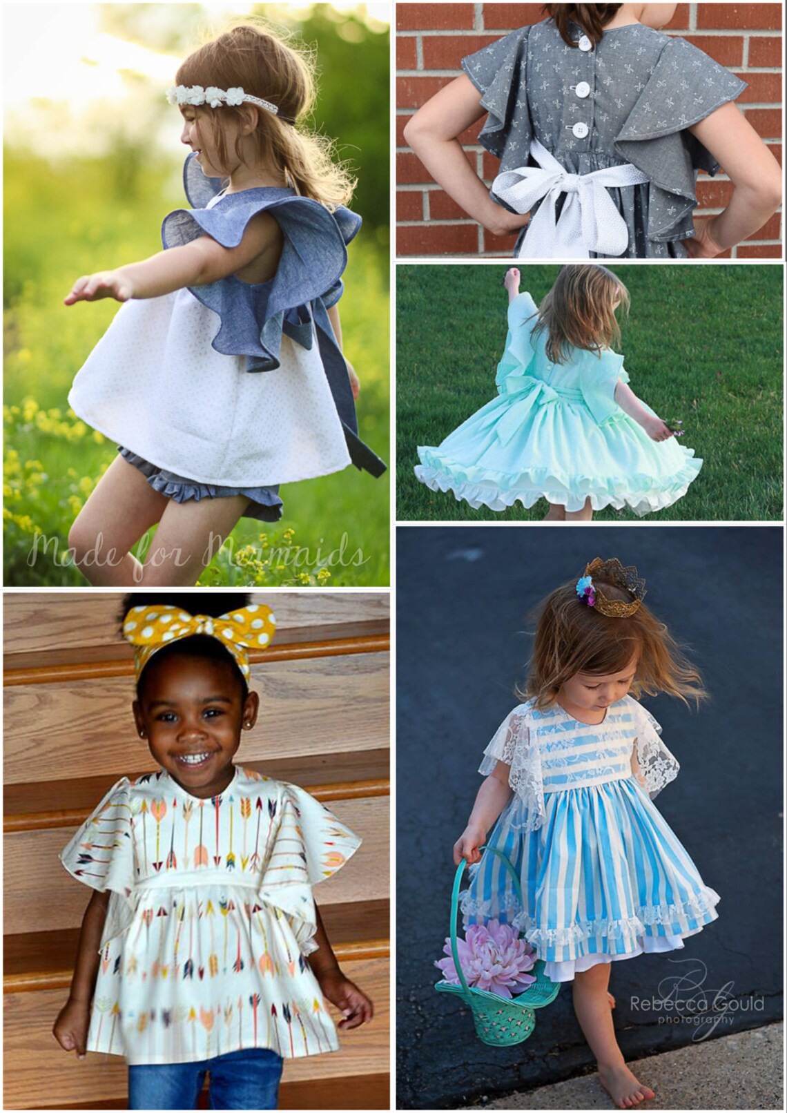 Grace Dress and Top PDF Pattern Instant Download Sizes 1/2 to 14 - Etsy