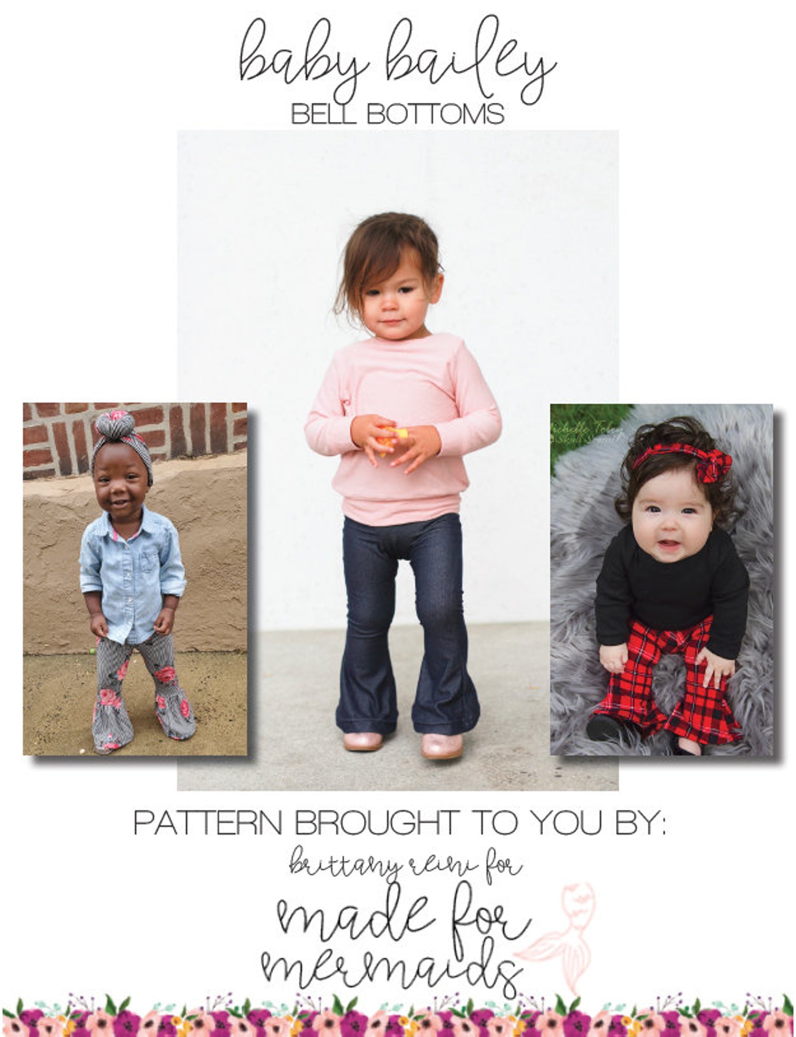 Baby Bailey Bell Bottoms Pattern - Etsy