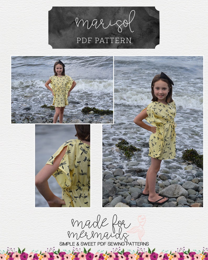 Resort Collection Marisol Cover-up & Dress PDF Sewing Pattern | Etsy
