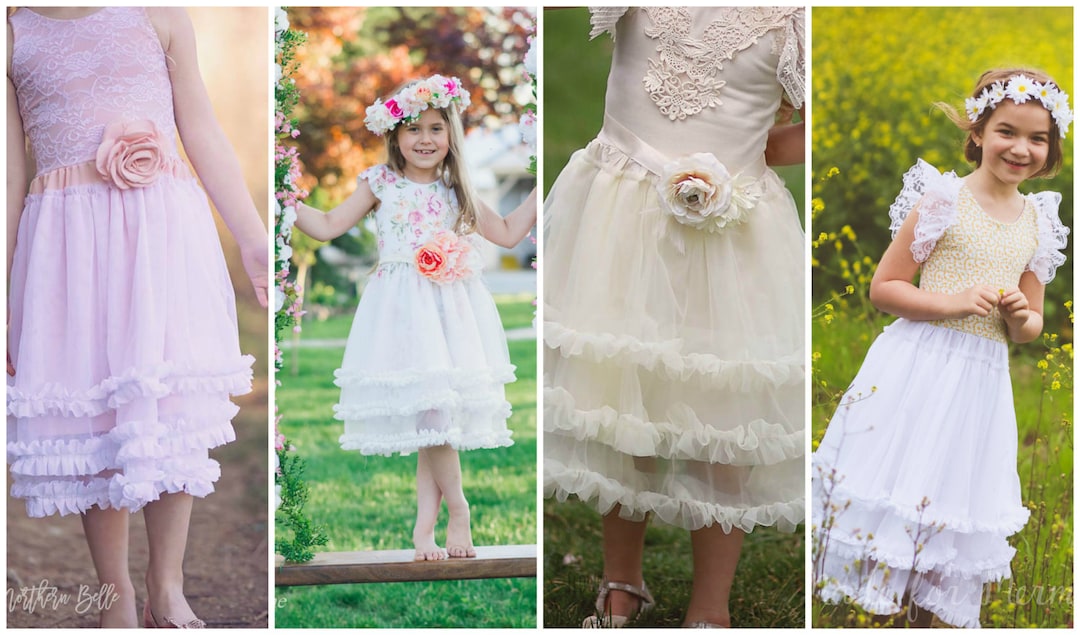 Dreamy Collection- Annabelle Dress PDF Sewing Pattern 1/2- 14 - Etsy