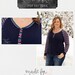 Women’s Lee Raglan PDF Sewing Pattern - Etsy