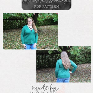 Women’s Clueless Cardigan Pattern PDF Sewing Pattern - Etsy