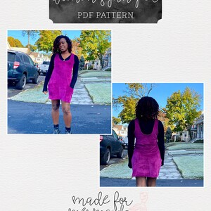 Adult Juniper Jumper PDF Sewing Pattern - Etsy