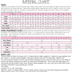 Youth Savannah Top & Tunic Pattern Sizes 1/2-14 - Etsy