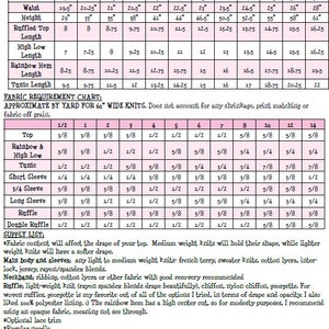 Blair Top & Tunic PDF Sewing Pattern Sizes 1/2-14 - Etsy