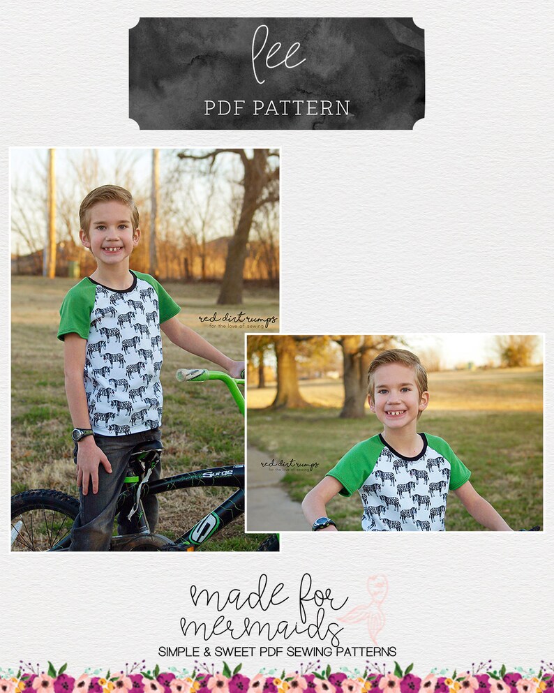 Lee PDF Sewing Pattern Sizes 1/2-14 | Etsy