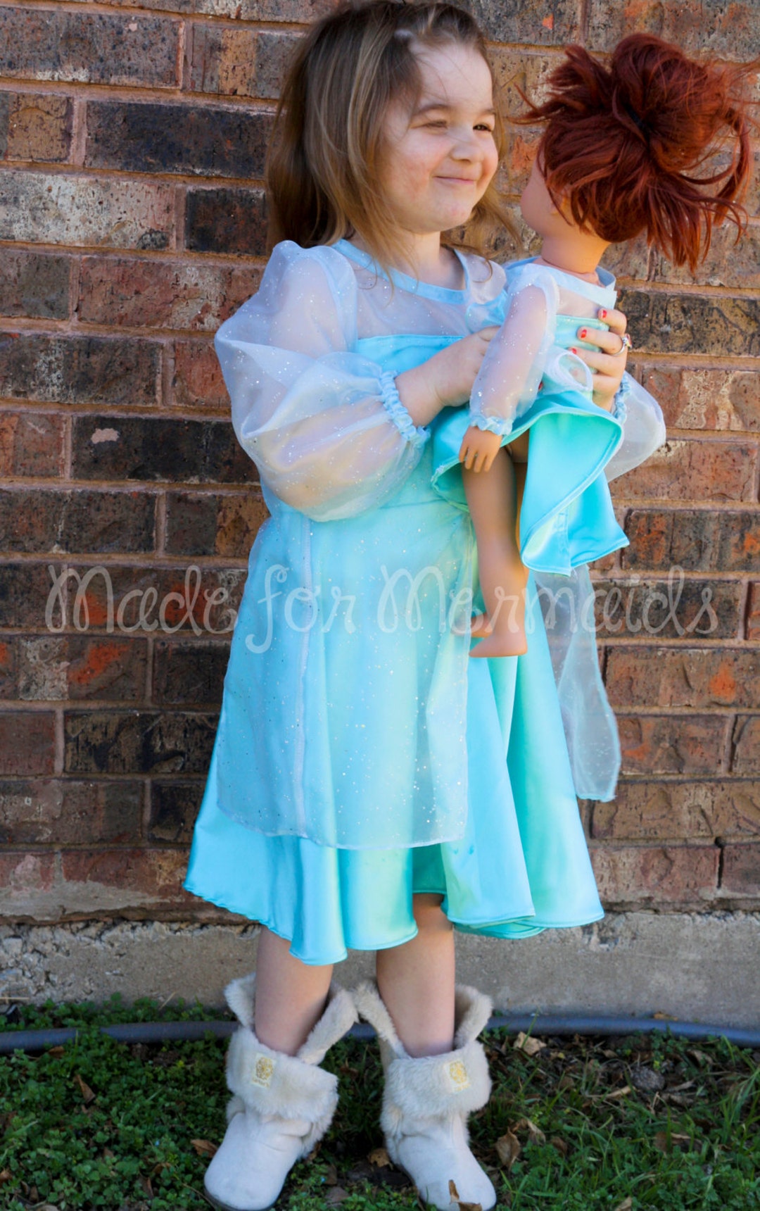 Elsa Frozen DOLLY Dress 15" or 18" Doll PDF Pattern Instant Download - Etsy